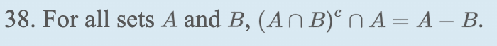 Solved Construct an algebraic proof for the given statement. | Chegg.com