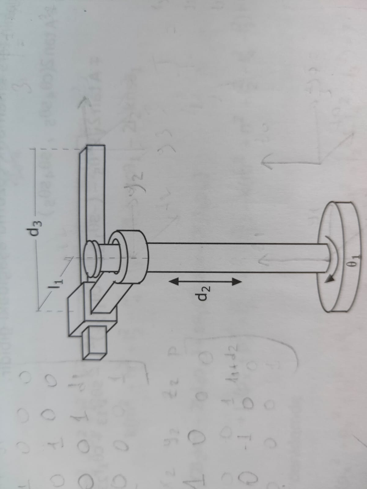 Solved Find the Jacobian matrix of the robot using the | Chegg.com