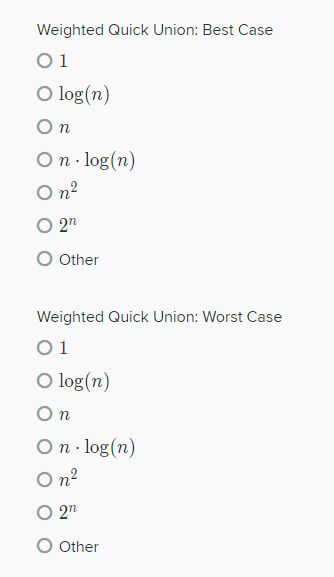 Draw the Weighted Quick Union object on 0 through 10, | Chegg.com