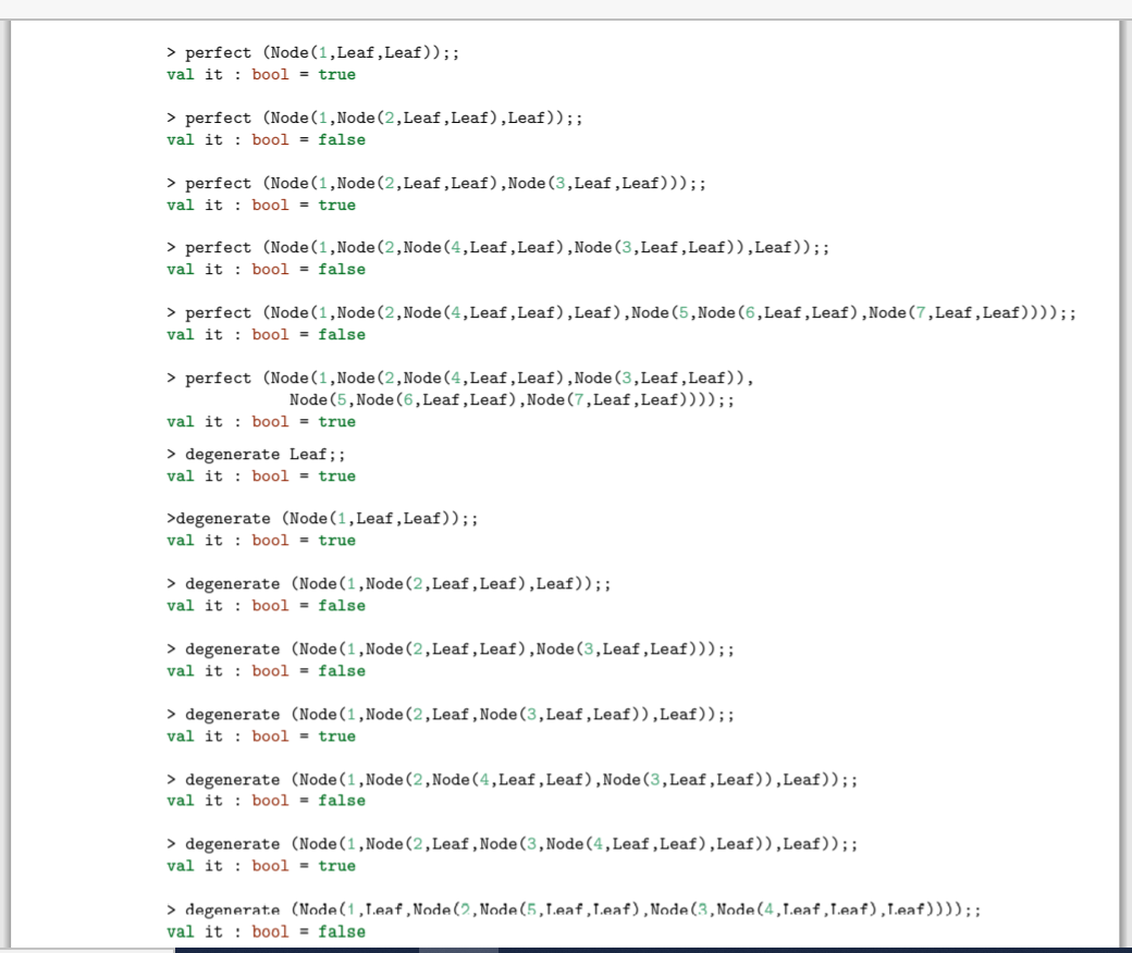 Assignment 7: Recursive Data Types In this | Chegg.com