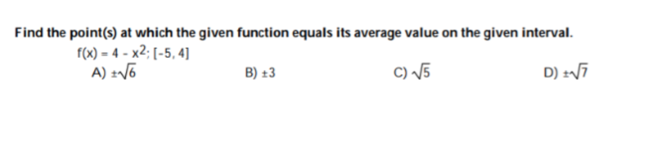 Solved Find the point(s) at which the given function equals | Chegg.com