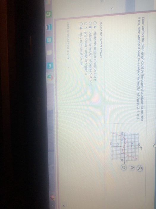 Solved State whether the given graph could be the graph of a | Chegg.com