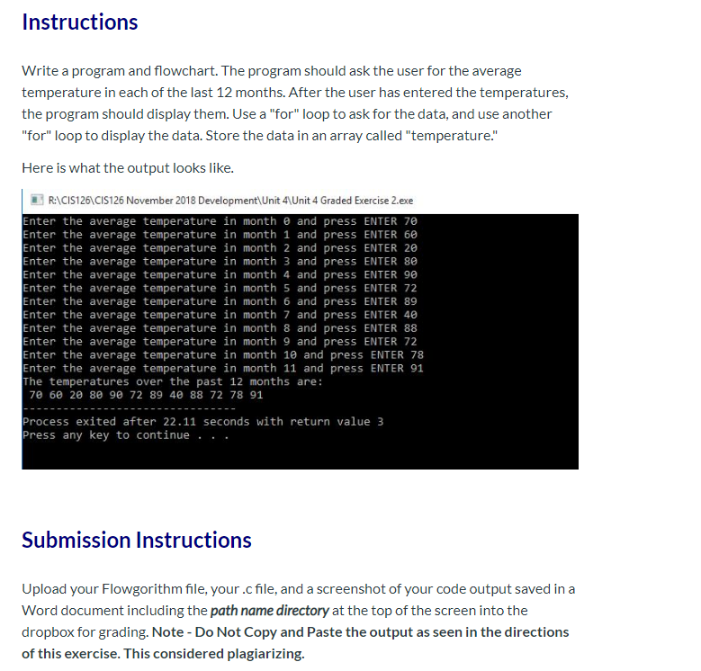 Solved Instructions Write a program and flowchart. The | Chegg.com