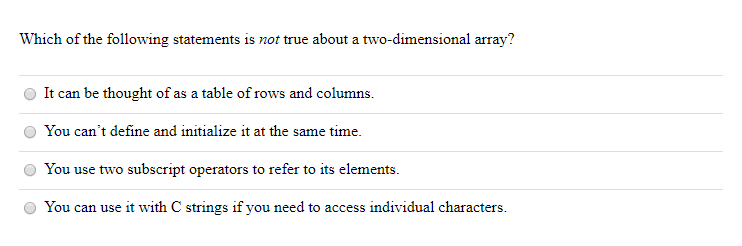 Solved Which Of The Following Function Declarations Would