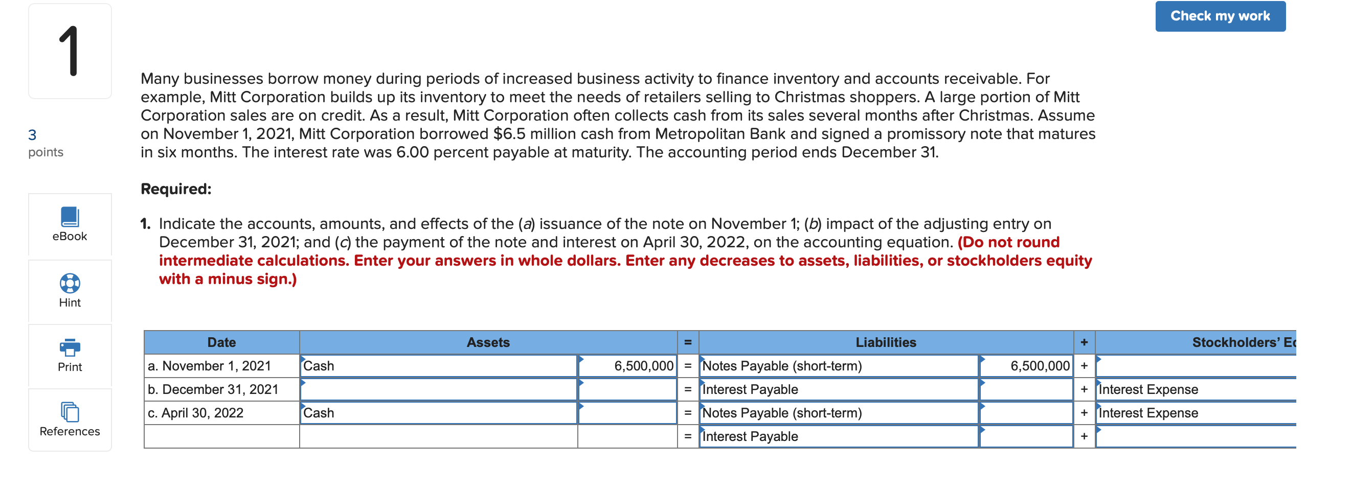 Solved Many businesses borrow money during periods of | Chegg.com
