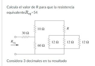 Solved Calculate the value of R so that the equivalent | Chegg.com