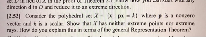 Solved set D in lieu or Λ In the proor ol l neorem 2.1, snow | Chegg.com
