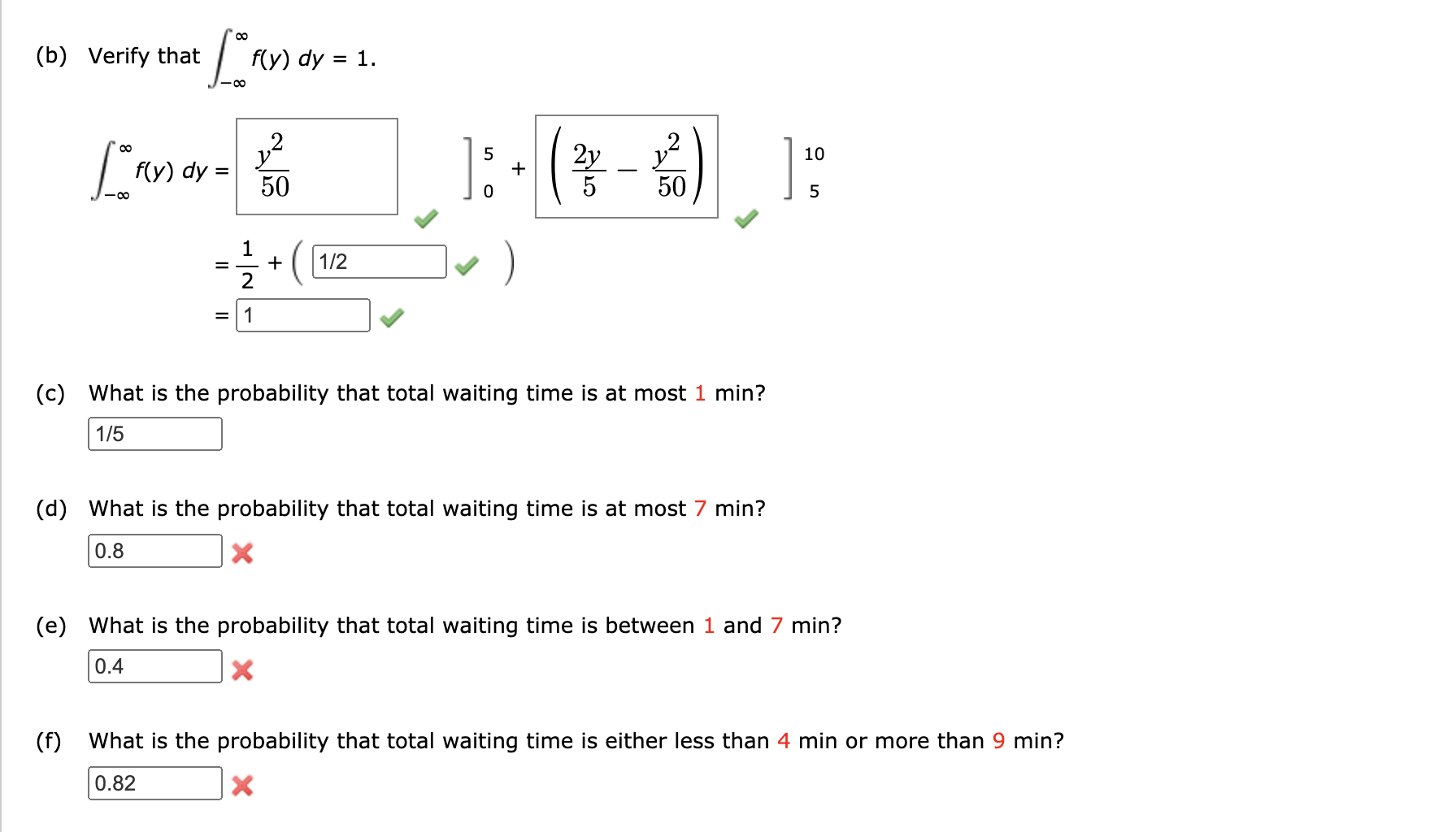 Solved In commuting to work, a professor must first get on a | Chegg.com