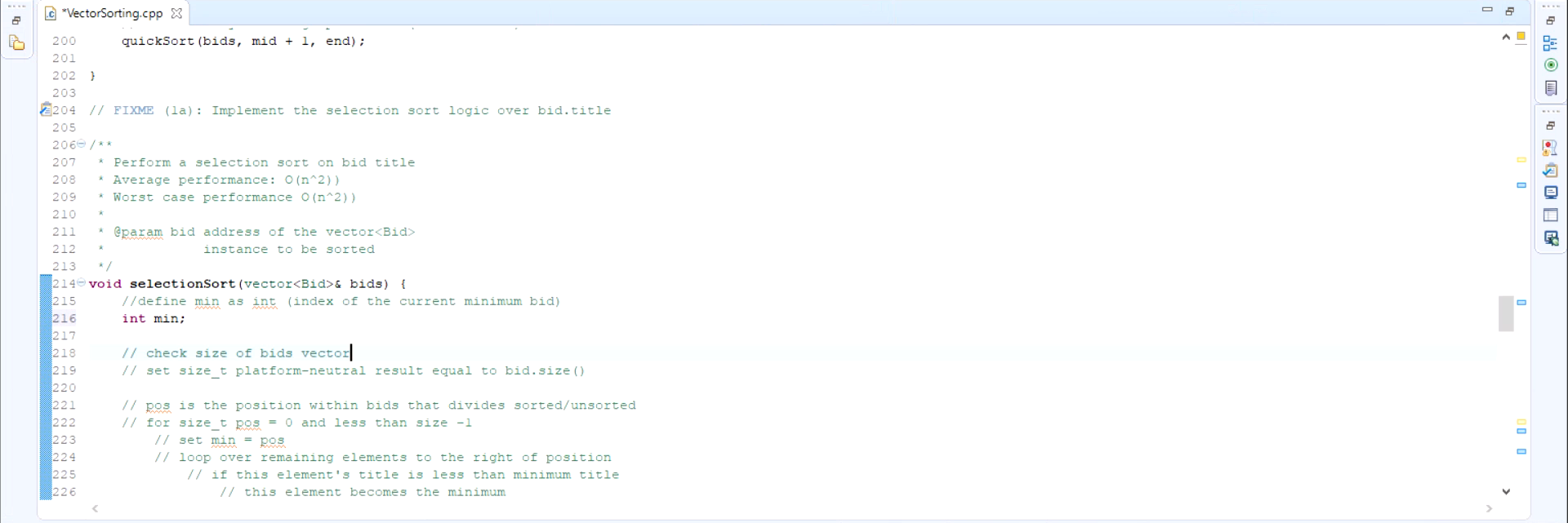 Solved Need help implementing Task 1 in C++. I've included | Chegg.com