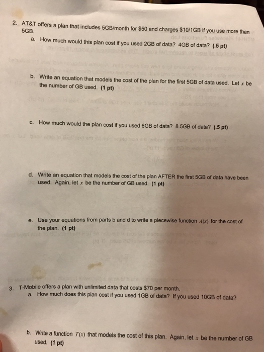 Solved Piecewise Functions Suppose | Chegg.com