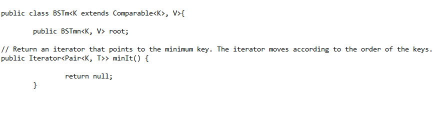 Solved public interface Iterator { // Returns true if the | Chegg.com