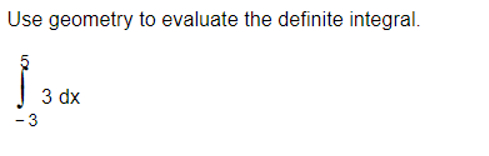 Solved Use geometry to evaluate the definite | Chegg.com