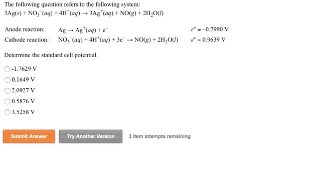 Solved The following question refers to the following | Chegg.com Solved The following question refers to the following | Chegg.com