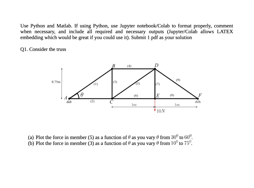 Solved Use Python And Matlab If Using Python Use Jupyter 5405