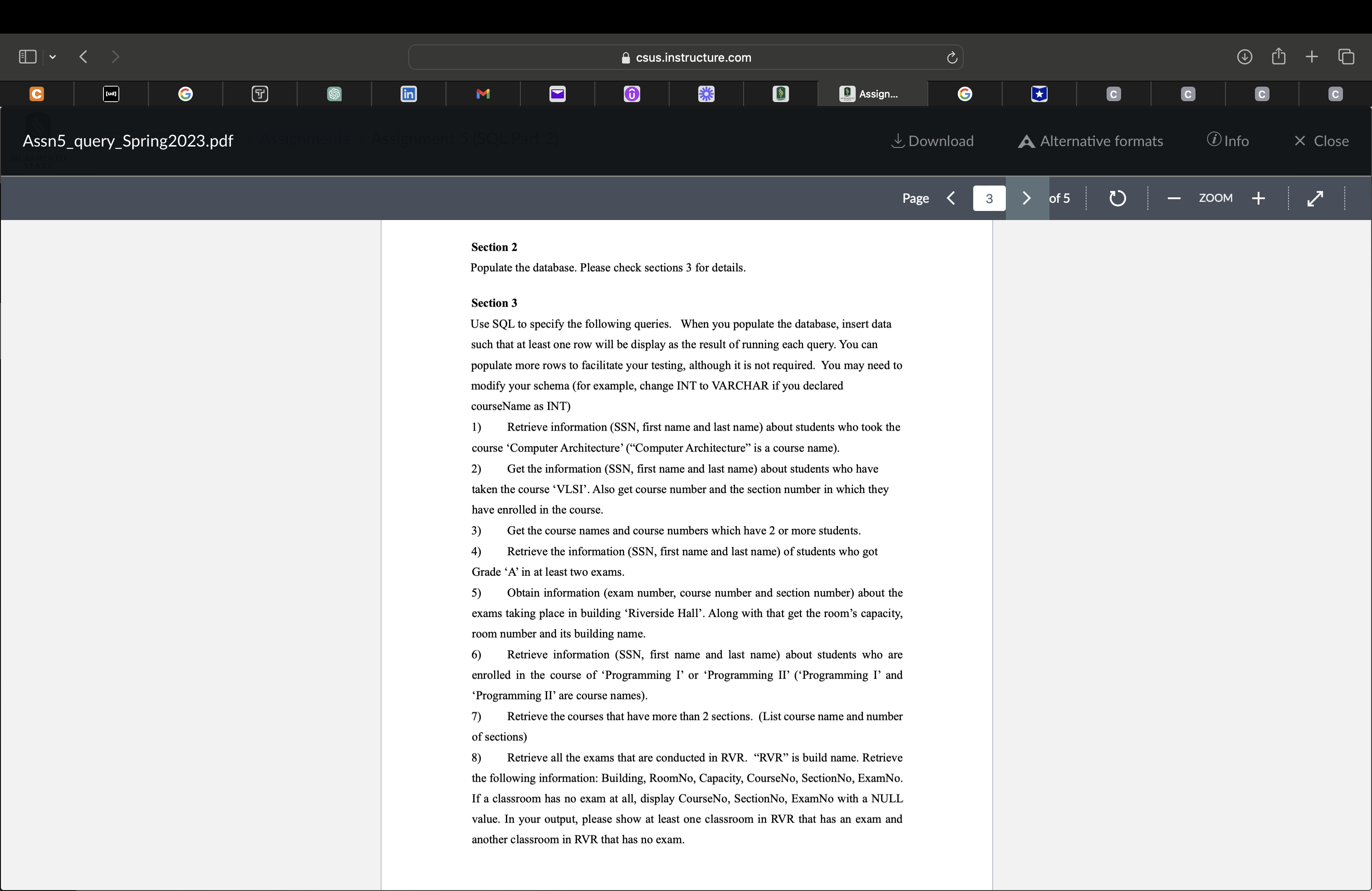 Solved Assignment 5 I do NOT debug for students. Solving | Chegg.com
