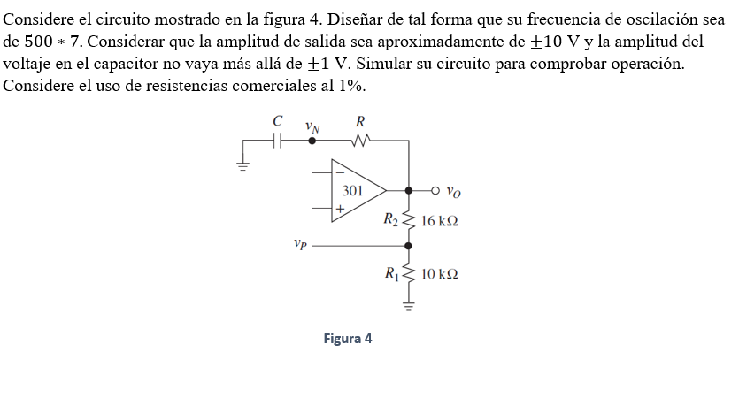 Considere el circuito mostrado en la figura 4. | Chegg.com