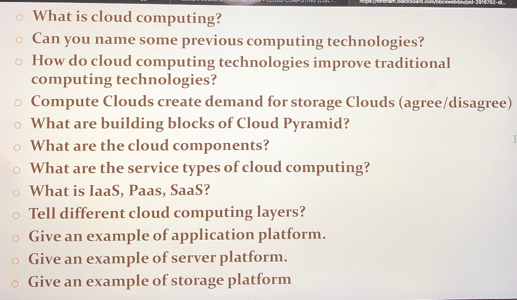 Solved June 2010 CLOUD LUMIPUTING ILISL-.. | Chegg.com