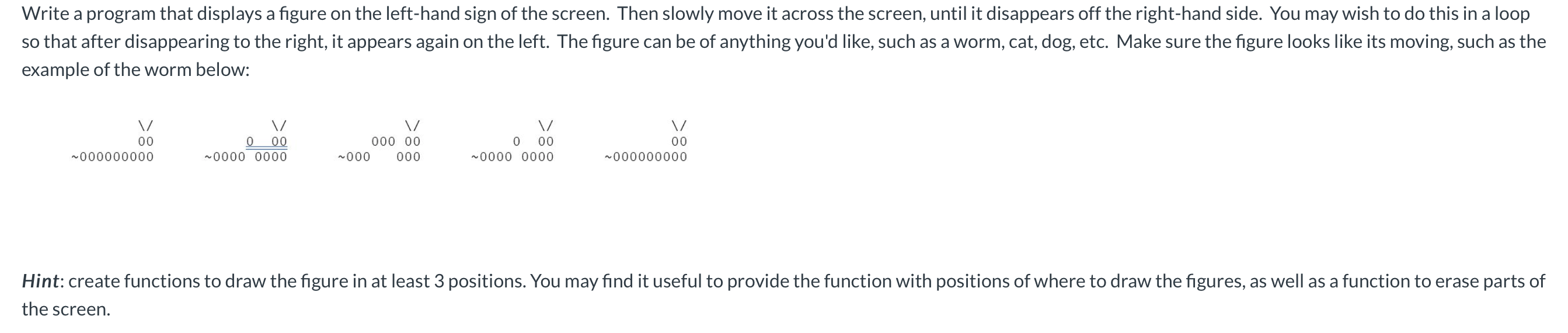 Solved Write a program that displays a figure on the | Chegg.com