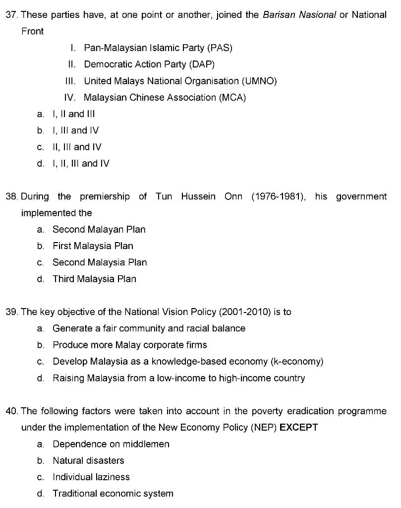 Solved 36. MAGERAN was founded on 17 May 1969 to replace the | Chegg.com
