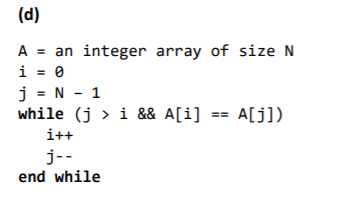 Determine the best- and worst-case runtimes in terms | Chegg.com