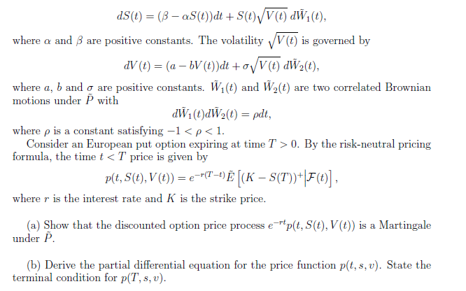 Suppose that under the risk-neutral probability | Chegg.com