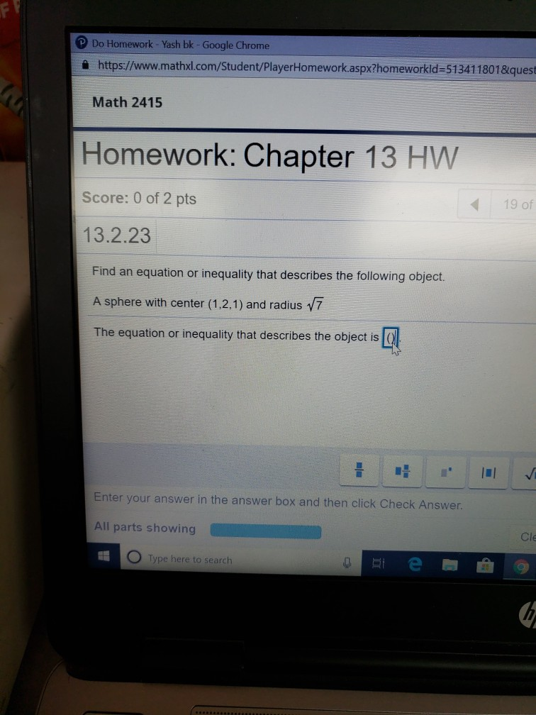 Solved Do Homework- Yash bk -Google Chrome 슐 | Chegg.com