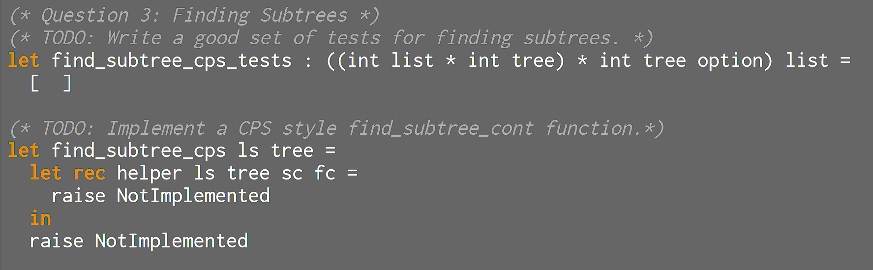 Solved Question 3 : Finding Subtrees t2 (highlighted by the | Chegg.com