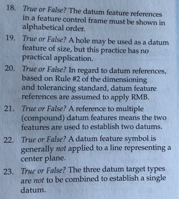 Solved True/False True or False? Regardless of the surface | Chegg.com