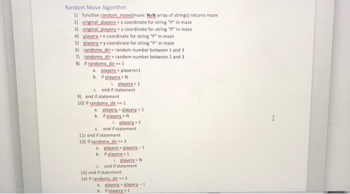 Hw1 Algorithms Key Create Maze Algorithm 1 Function 4553
