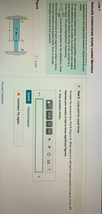 Solved Statically Indeterminate Axially Loaded Members | Chegg.com