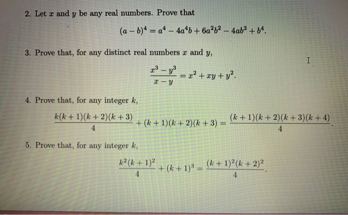 Solved 2. Let z and y be any real numbers. Prove that 3. | Chegg.com