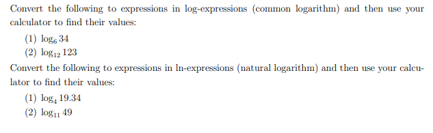 Solved Convert the following to expressions in | Chegg.com
