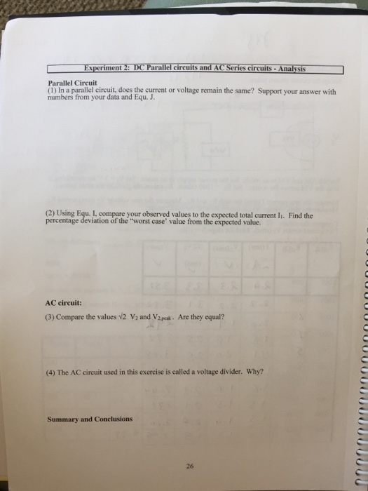 Solved This is my physics lab experiment and questions. | Chegg.com