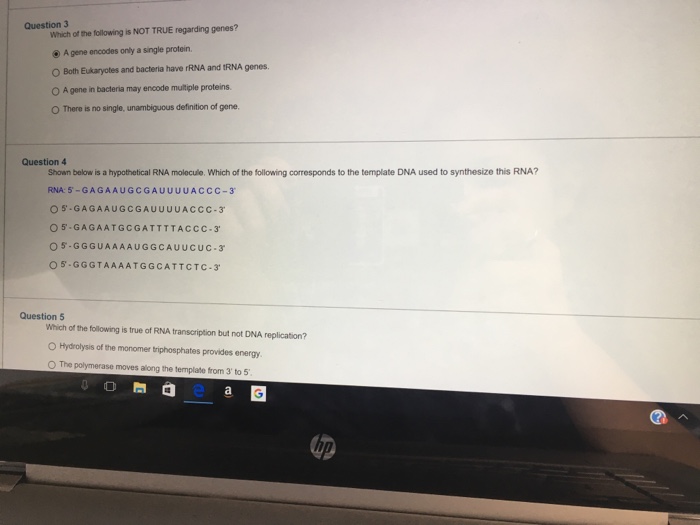 Solved Having trouble answering some of these bio questions | Chegg.com