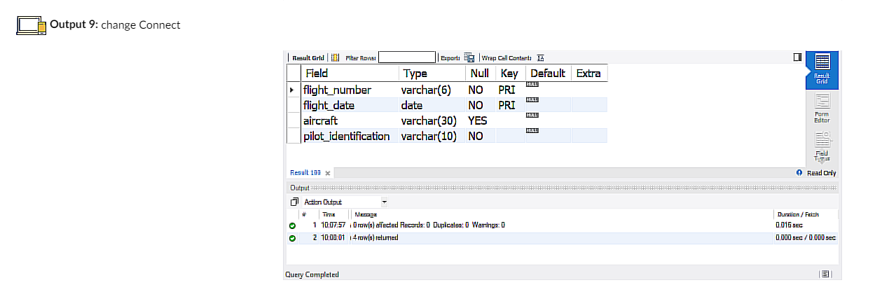 Solved Output 12: change ConnectOutput 15: clean uptimes. | Chegg.com