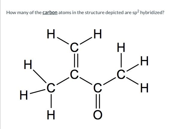 Solved How many of the carbon atoms in the structure | Chegg.com