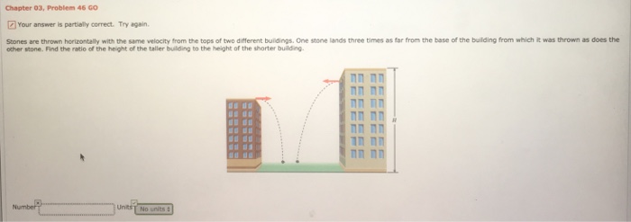 Solved Stones are thrown horizontally with the same | Chegg.com