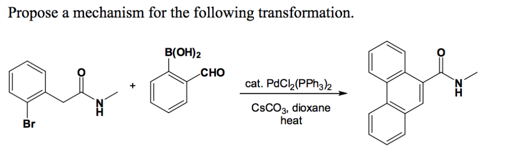 Solved Propose a mechanism for the following reaction. | Chegg.com