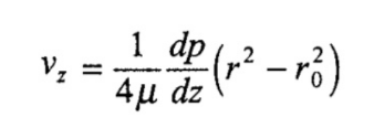 Solved Average velocity in a circular tube. Using equation | Chegg.com