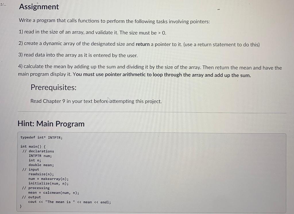 Solved Program must include 4 functions outside of main | Chegg.com