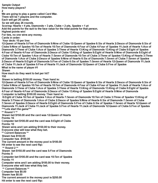 Solved JAVA// Instructions & notes for assignment PLEASE | Chegg.com
