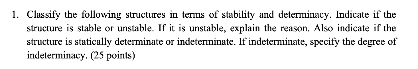 Solved Classify the following structures in terms of | Chegg.com