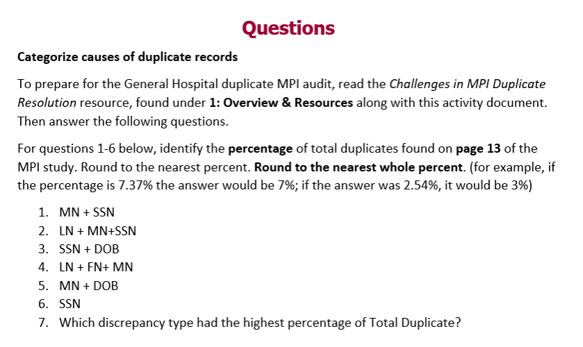 Solved Percentage of Discrepant Pairs by Discrepancy | Chegg.com