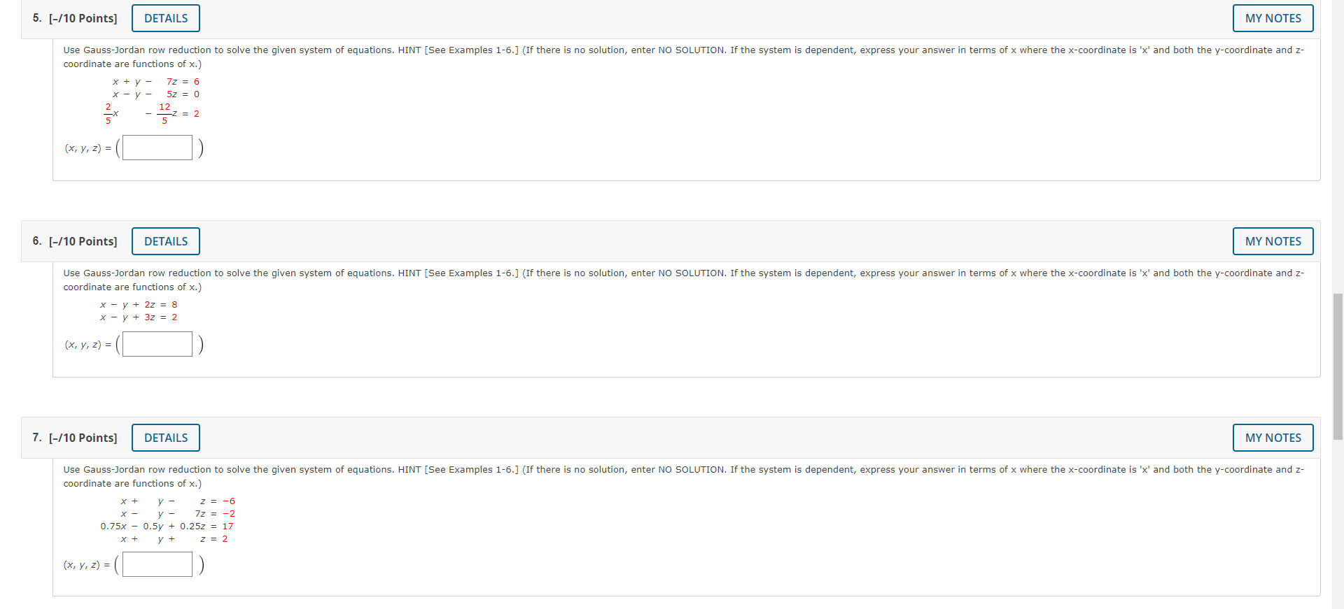 Solved coordinate are functions of x.) | Chegg.com
