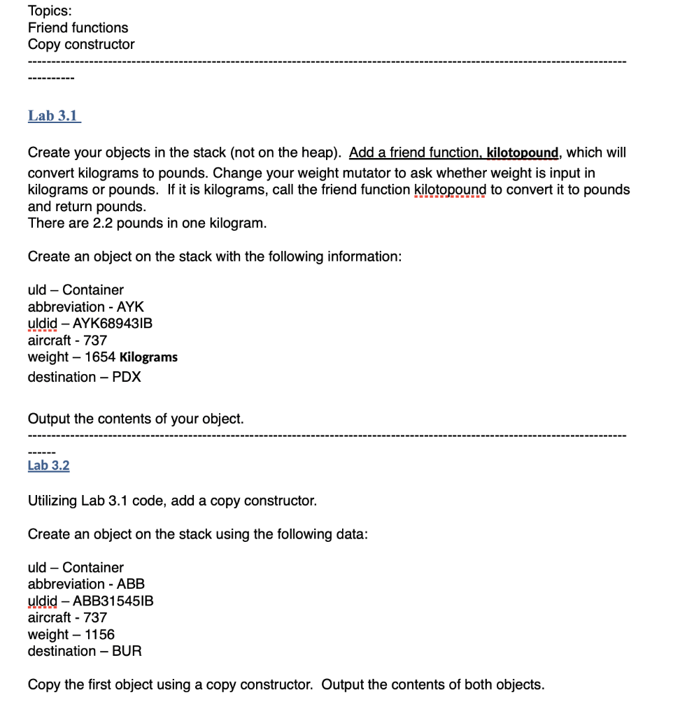 Solved Using C++. ****Make sure to explain the | Chegg.com