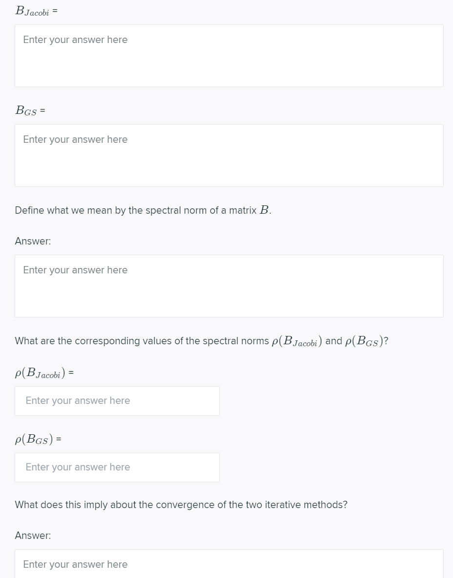 Solved Q3 Computational linear algebra 20 Points Answer the | Chegg.com
