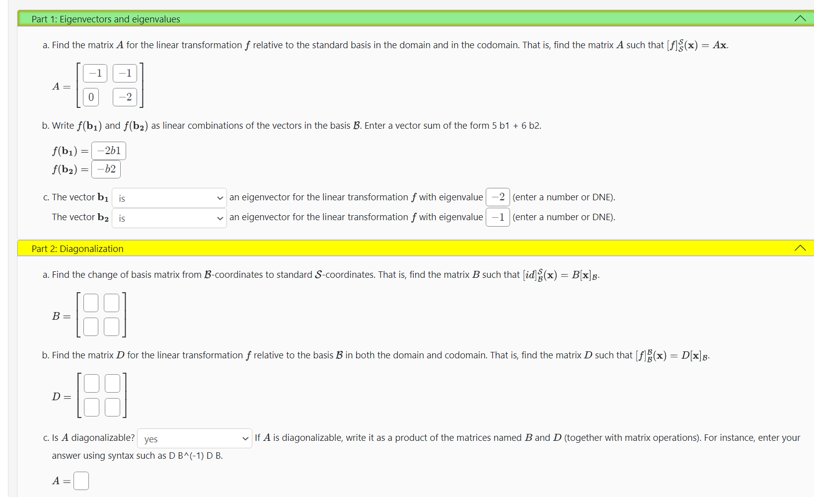 Solved ppose f:R2→R2 is a linear transformation. The two | Chegg.com
