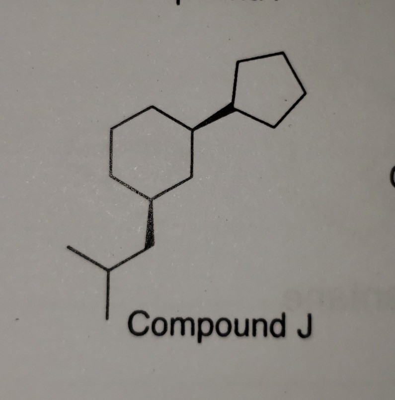 Solved ettul n mathul Compound H Compound P Compound J | Chegg.com
