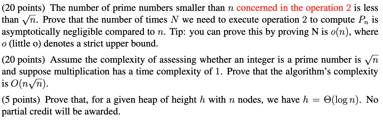 Solved For a given integer n∈N, let Pn=p1x1p2x2⋯pkxk, where | Chegg.com